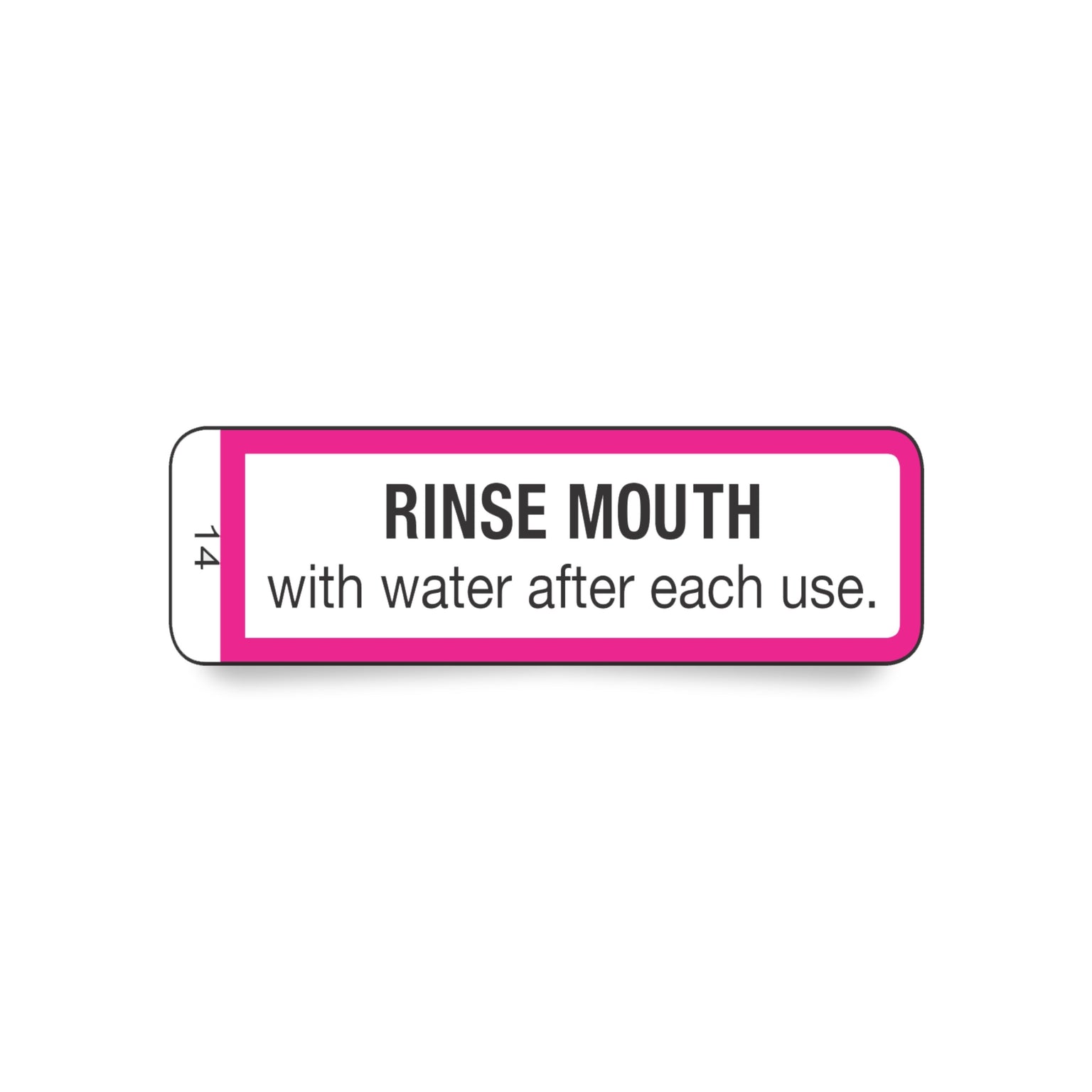 Cautionary Labels — Total Pharmacy