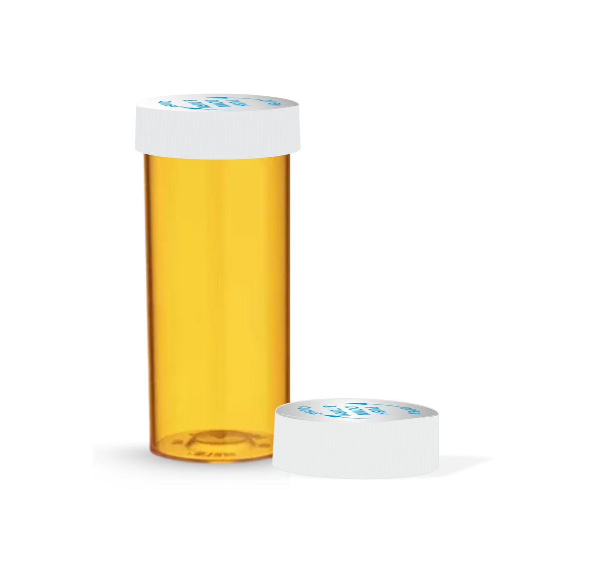 Child Resistant Amber Tablet Vials 12 Drachm Per 100 (Inclusive 20% Of ...